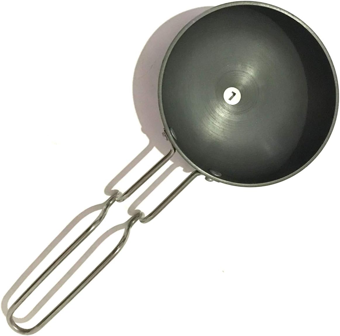 Amazon.com: IndiaBigShop Stainless Steel Spice Heating Tadka Frying Pan ...