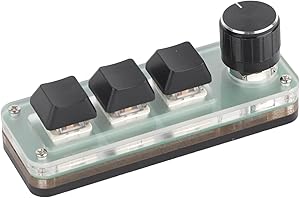 Amazon.co.jp: 3 Keys Small Keypad Multi-Function Shortcut RGB Backlit ...