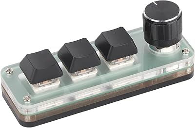 Amazon.com: LICHIFIT 5 Key Gaming Keyboard Programming Macro keypad with Data Cable Mechanical ...