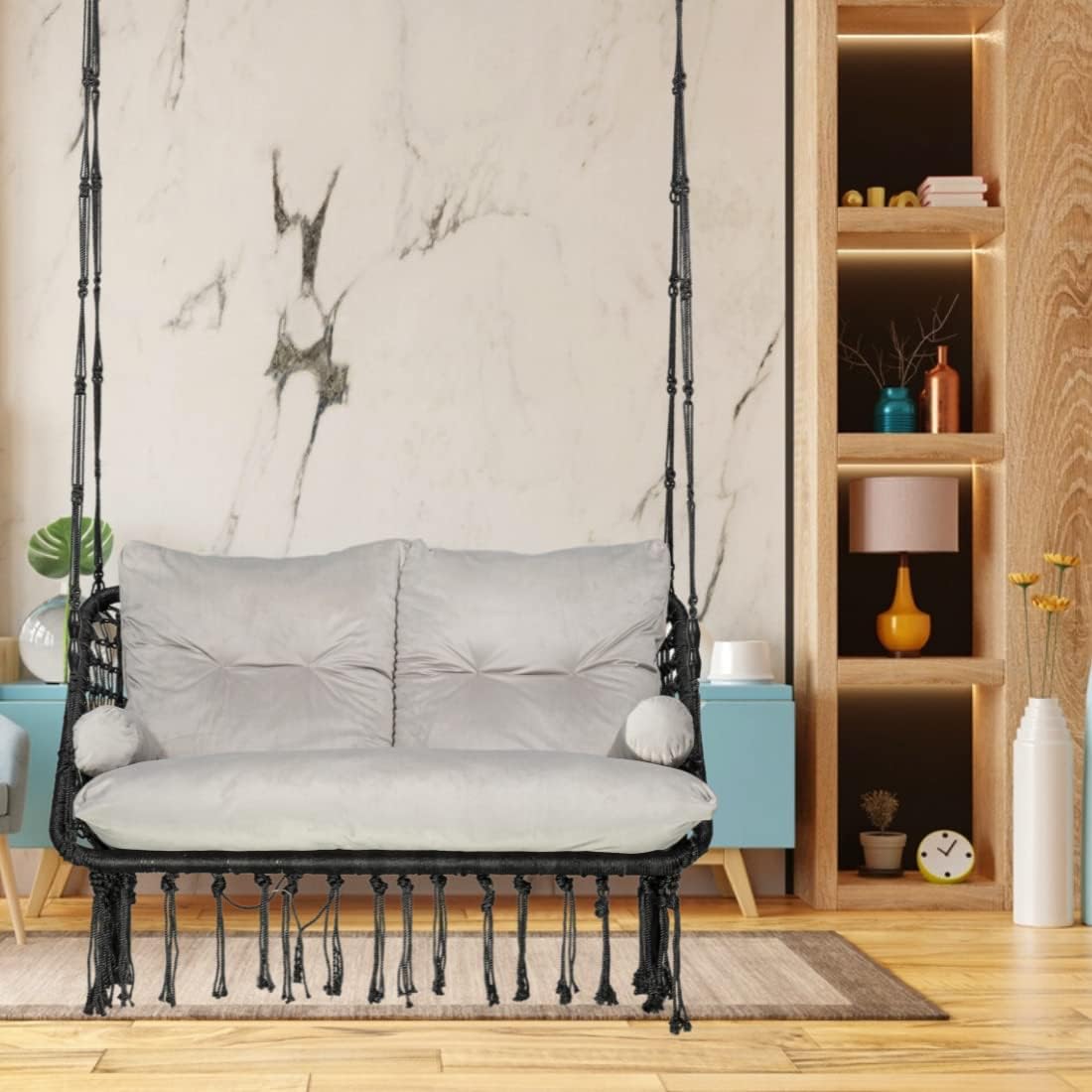 Patiofy Double Seater Swing/2 Seater Swing For Balcony/Double Seater ...