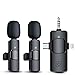 Amazon.com: PQRQP 2 Pack Wireless Lavalier Microphones for iPhone, iPad - Crystal Clear Sound ...