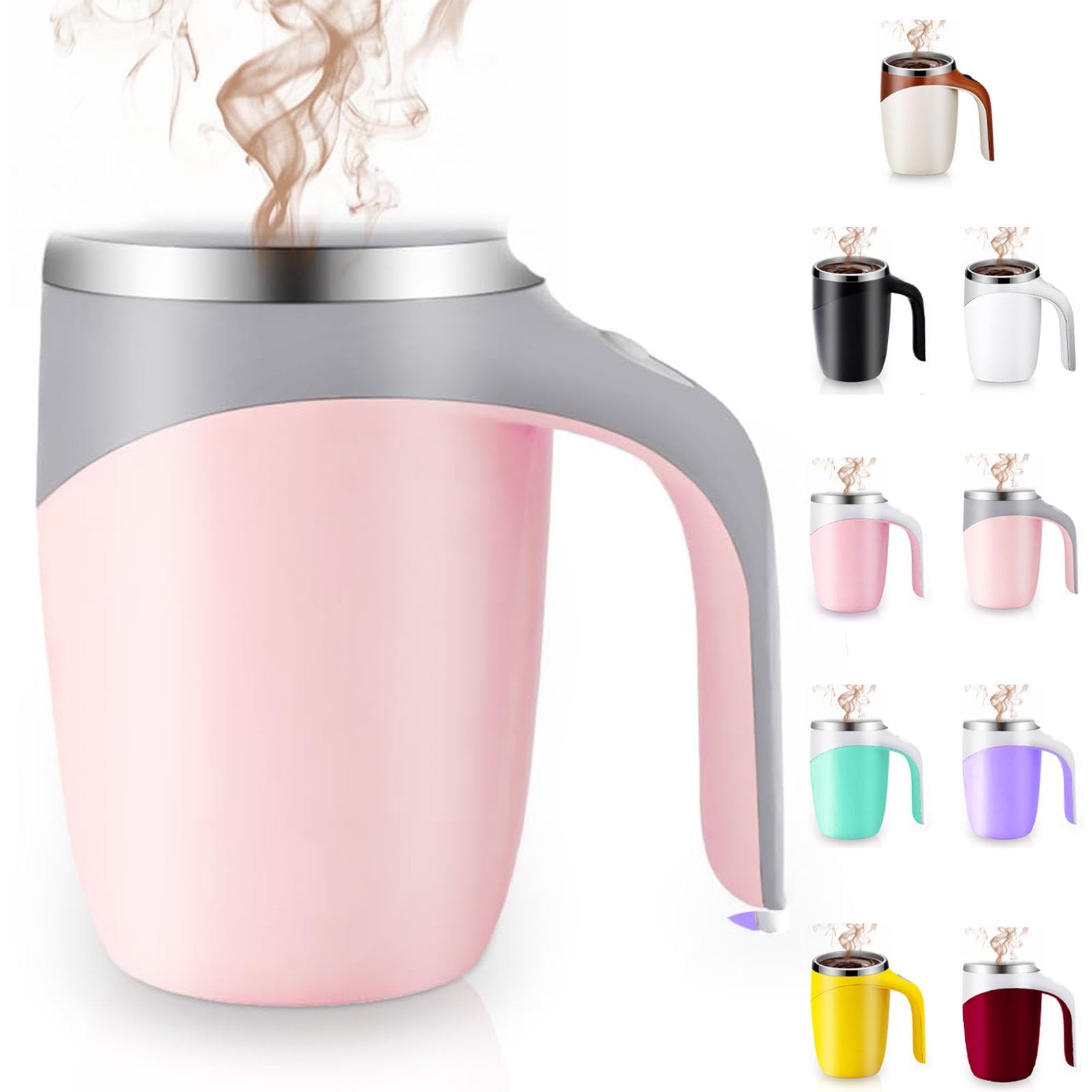 Amazon.com: Auto Stirring Coffee Mug, Auto Stir Coffee Mug, Automatic ...