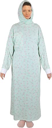 Amazon.com: PatientStyle Premium Modesty Hospital Gown for Women with ...