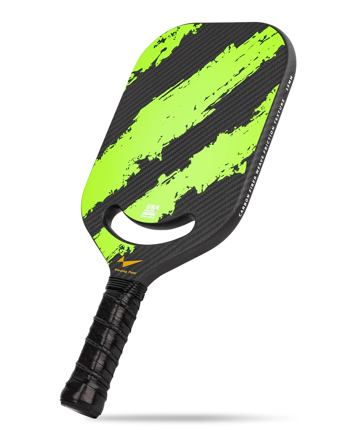 Amazon.com : Warping Point Carbon Fiber Pickleball Paddle with Aero ...