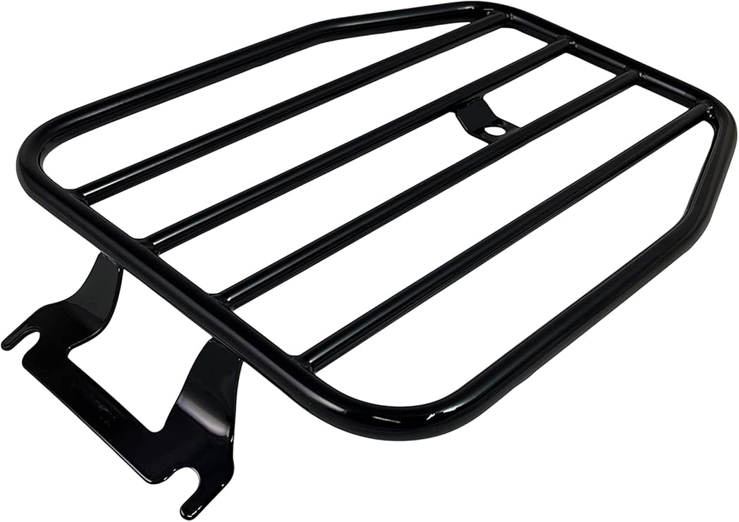 Amazon.com: Motherwell Prodcuts King Solo Luggage Rack for Harley ...