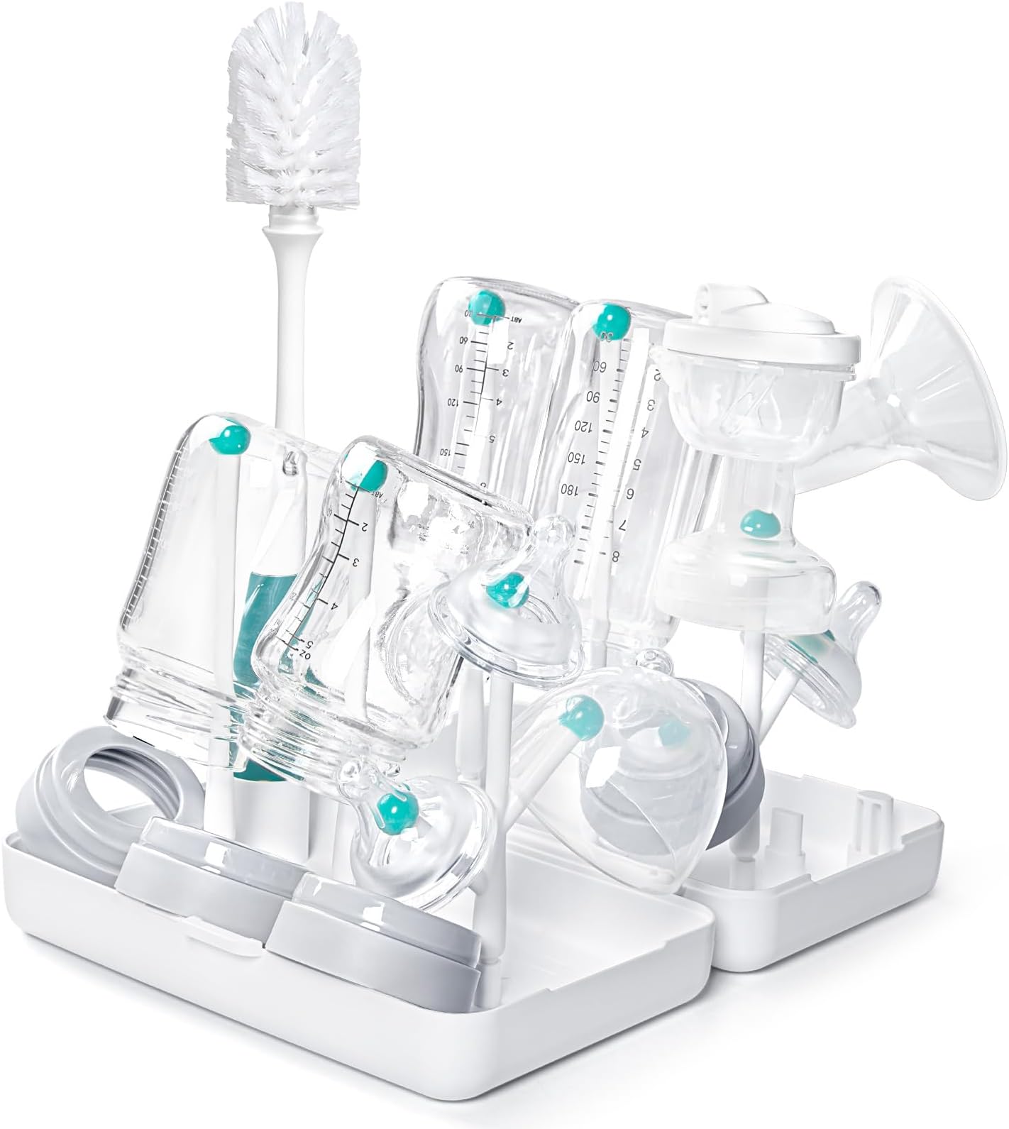 Amazon.com: Boon Spring Countertop Drying Rack, Green (B11139)