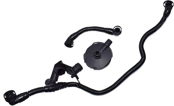 Amazon.com: 3Pcs Crankcase Breather Vent Hose & Valve Fit For AUDI A4 ...