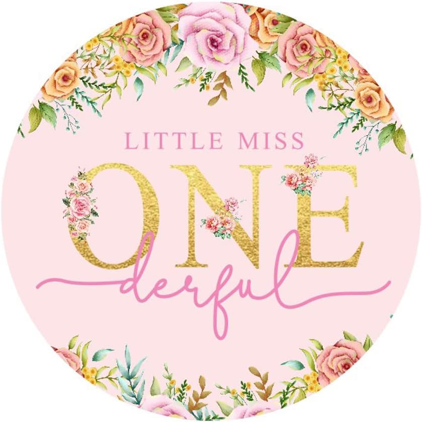 Amazon.com: REWIDPARTY White Gold 1st Birthday Stickers Rolls Cheers to ...