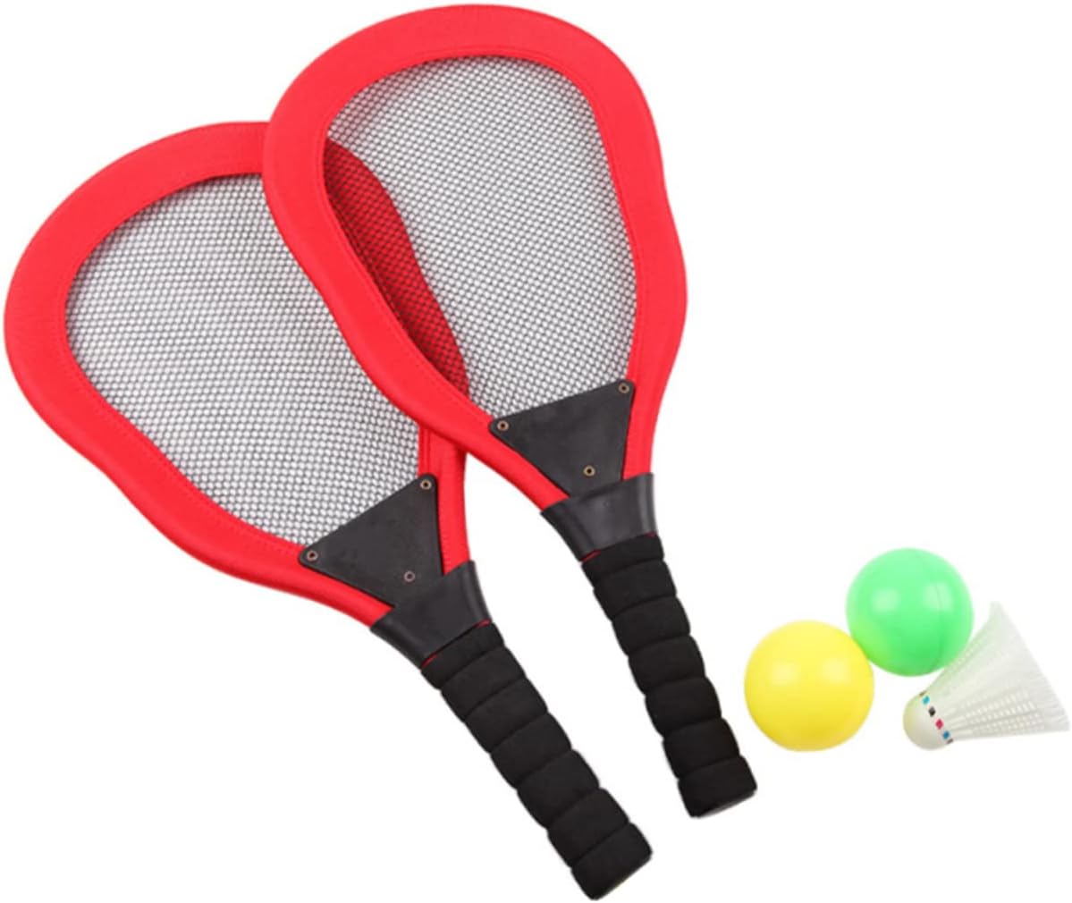 HANABASS 15 Pcs Outdoor Play Toys for Kids Outdoor Playsets Badminton ...