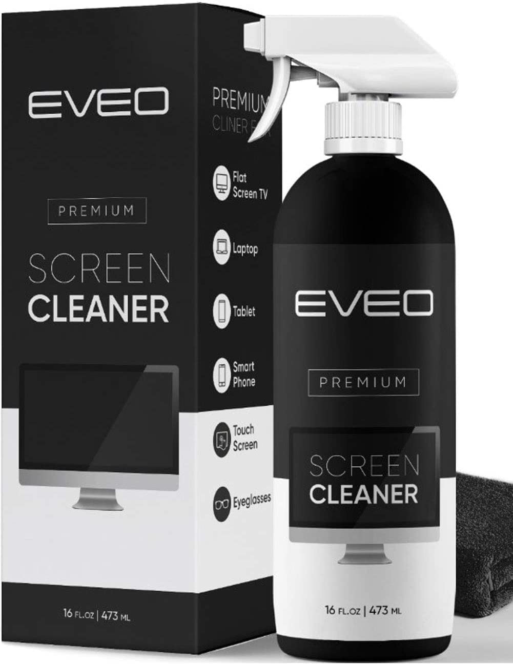 Screen Cleaner Spray - TV or Computer Screen Cleaner Kit - Also fit ...