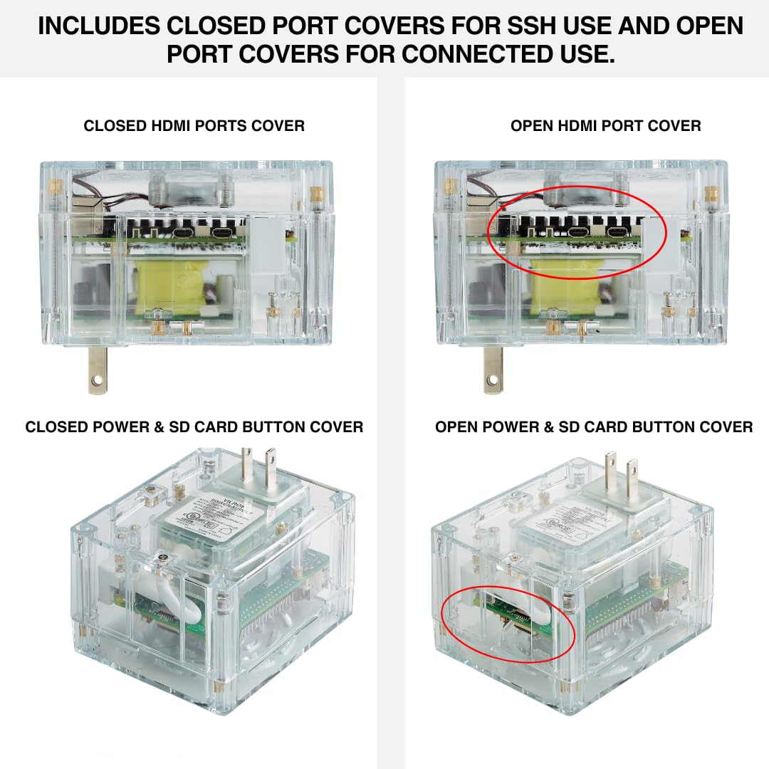 Snapklik.com : Vilros Plug N Pi For Raspberry Pi 5-A Raspberry Pi Fan ...