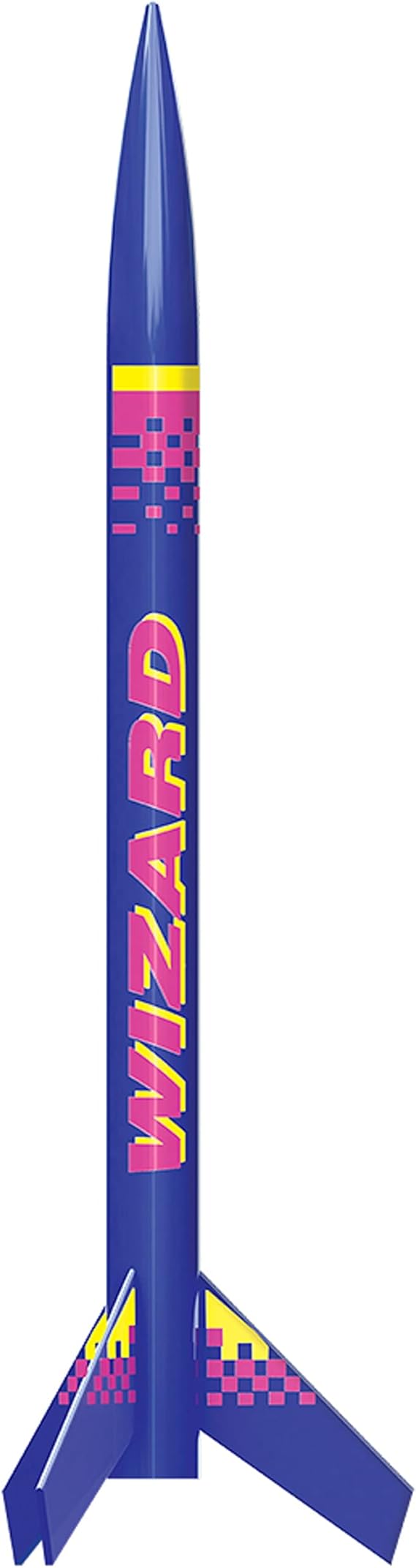 Amazon.com: Estes - 1292 Wizard Rocket, Each, Blue, Fuchsia and Yellow ...