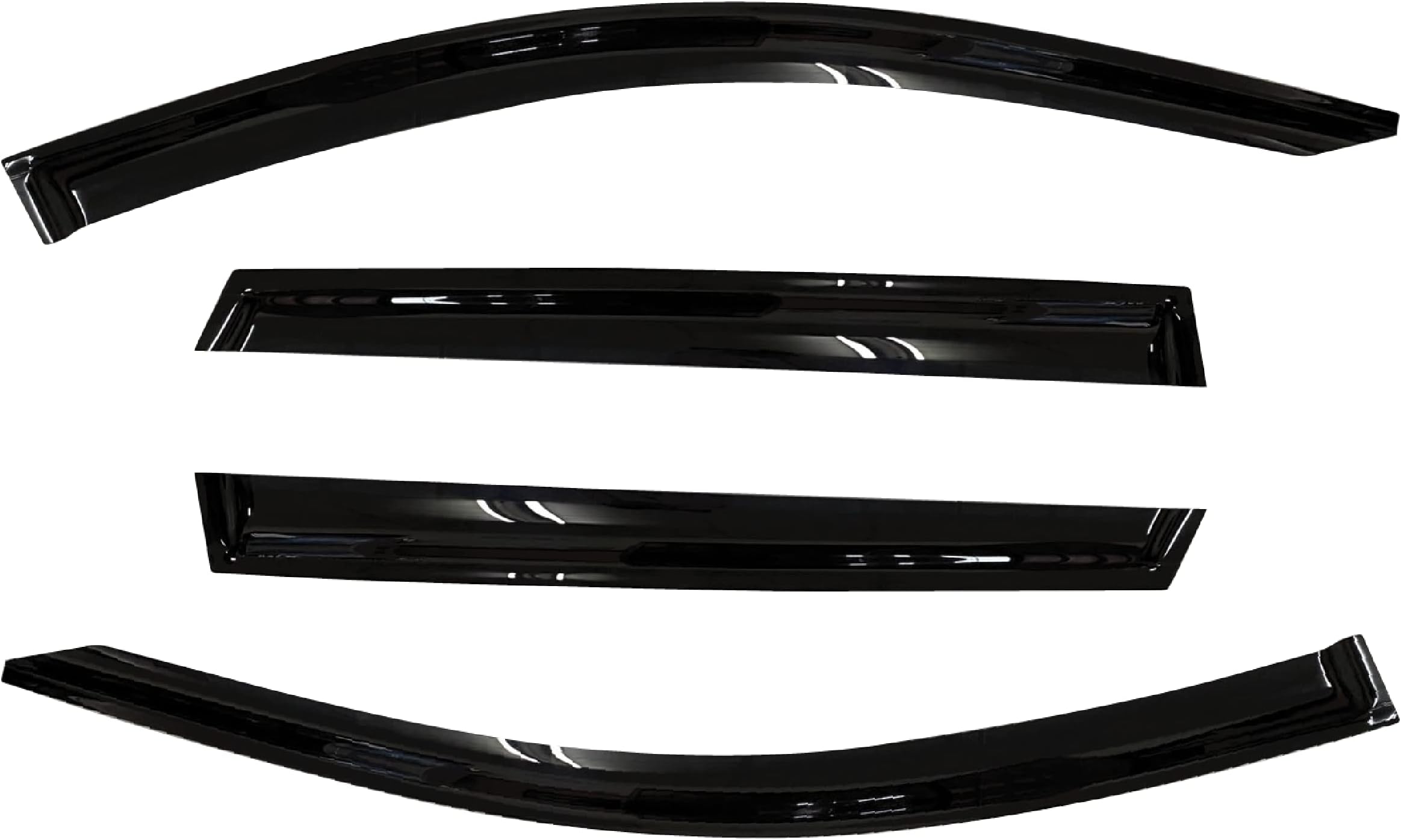 Amazon.com: YW AUTO Window Visor Deflectors Rain Guard Compatible with ...