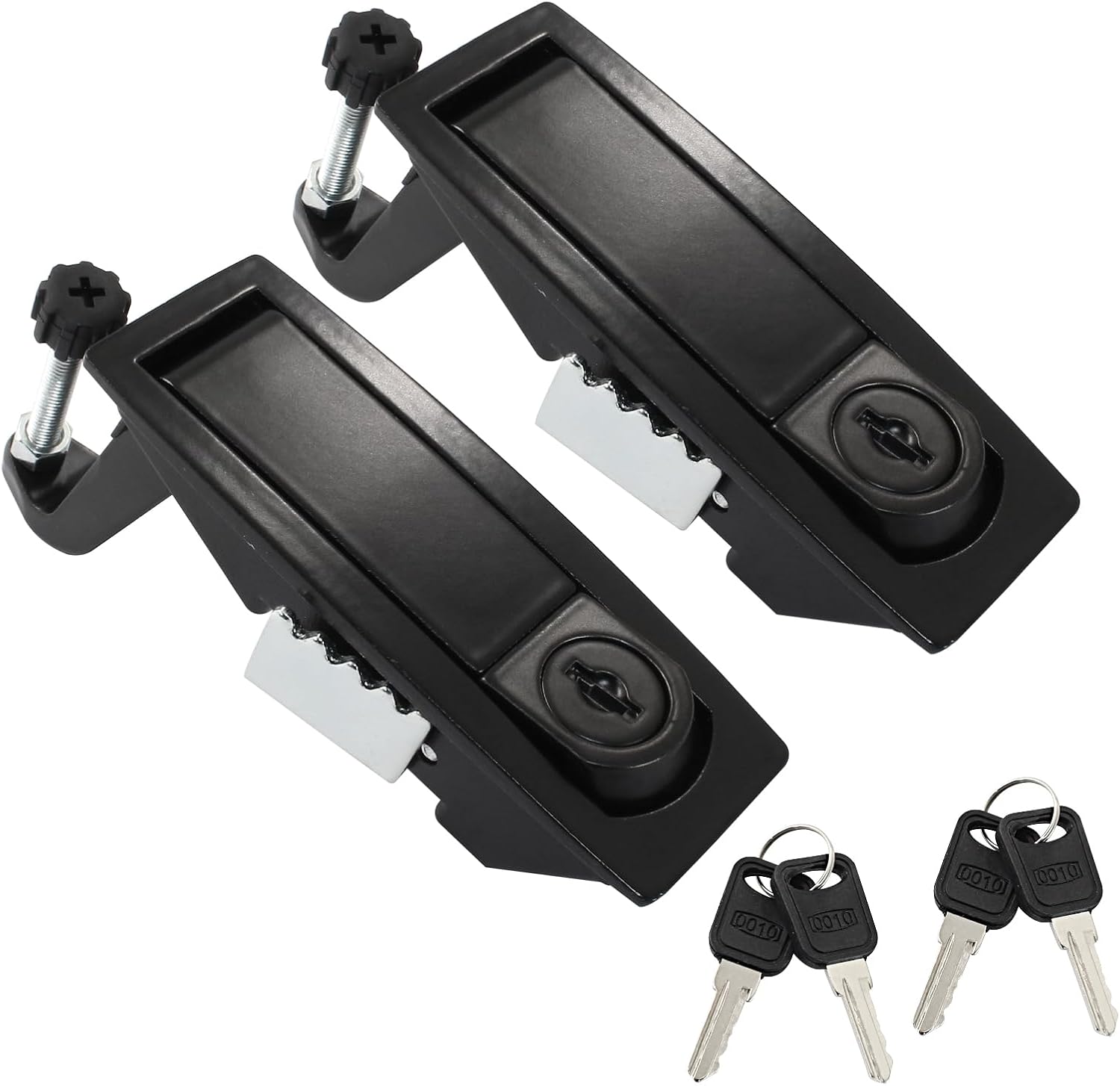 Bonsicoky 2 Pcs Compression Latch Lock, Zinc Alloy Trigger Latch Lock ...