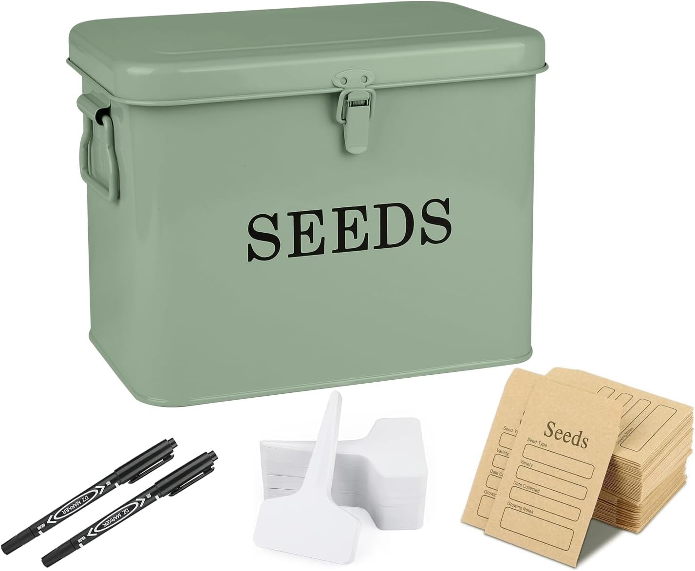 Amazon.com : Xbopetda Seed Storage Organizer, T-Shape Compartment Seed ...