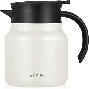 Amazon.com: WYHVAND 27Oz Thermal Coffee Carafes For Keeping Hot/Cold, Stainless Steel Coffee ...