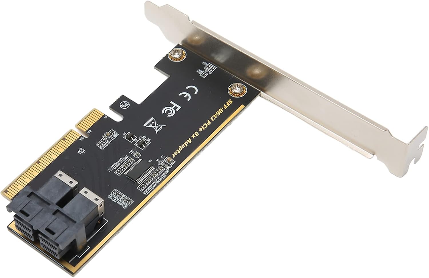 PCIE X8 para U.2 Adapter, Easy Installation PCIE X8 PCIE 3.0 X8/x16 ...