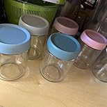 Amazon.com: MR.KIANGCI 6 Pack Overnight Oats Containers with Lids, Glass Jar Mason Jars 16 OZ ...