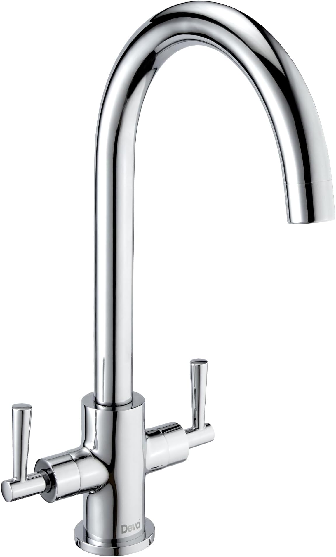 Cooke and Lewis Double Lever Mono Mixer Kitchen Tap Chrome : Amazon.co ...