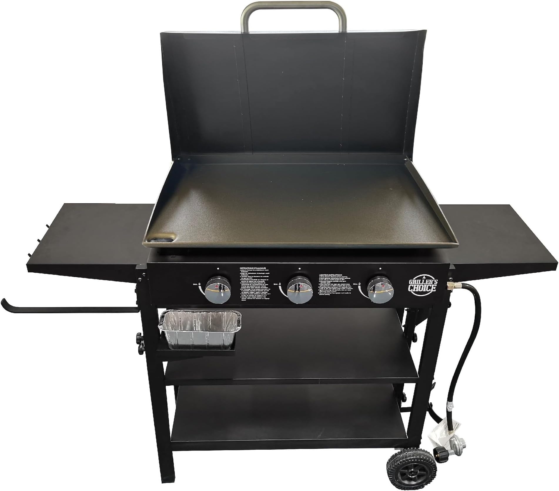 Amazon.com: GasOne Gas Griddle – 2-Burner Propane Stove with Flat Top ...