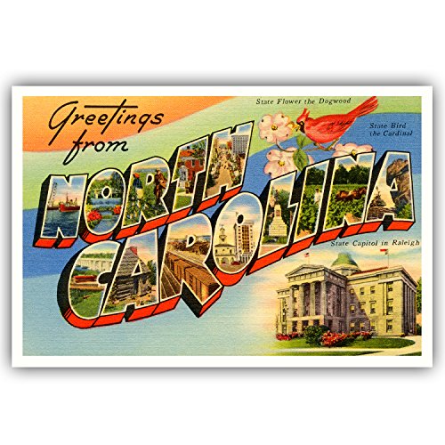 Postcards From North Carolina UNC Postcard – Classic Carolina