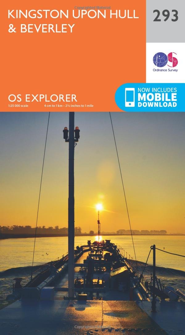 Kingston upon Hull & Beverley Map | Cottingham & Hessle | Ordnance ...