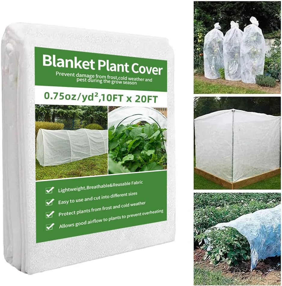Amazon.com : EXTRAEASY Plant Covers Freeze Protection 10ft x 20ft ...