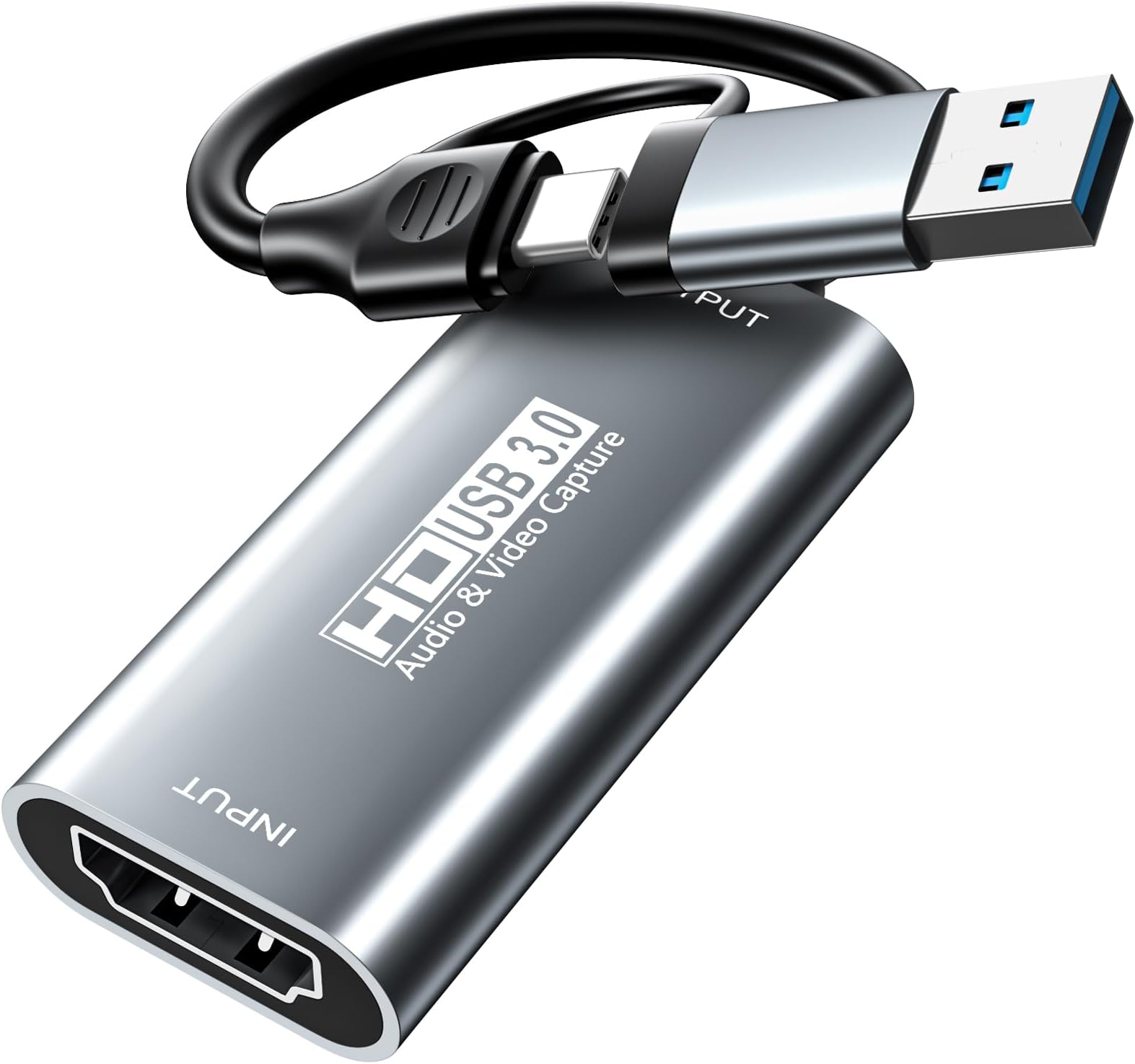 Amazon.com: USB Video Capture Card HDMI to USB2.0 Capture Device 1080P ...