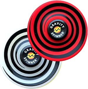 Amazon.com: Gravity Disc Fidget Spinners – Red & Glow Fidget Spinner ...