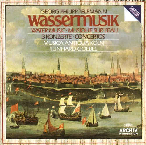 Amazon.com: Telemann: Water Music; 3 Concertos : Reinhard Goebel ...