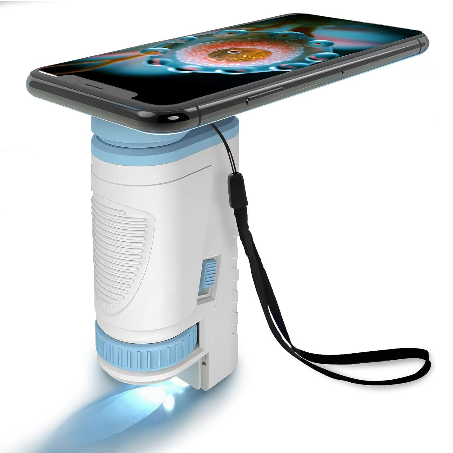 Mini Lab Microscope for Kids, Portable LED Lighted Microscopes Digital ...