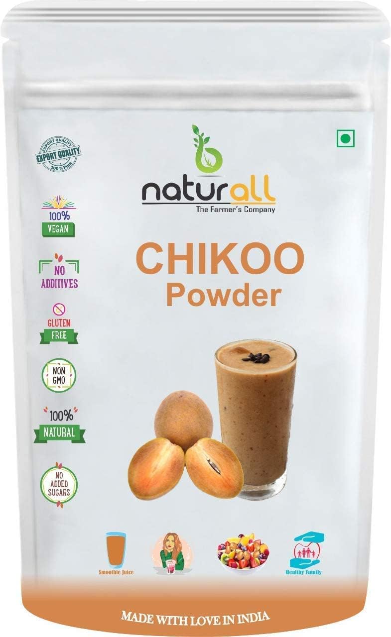 Amazon.com : CROW Chiku Powder | Chikoo Fruit Shake Powder | Dry, No ...