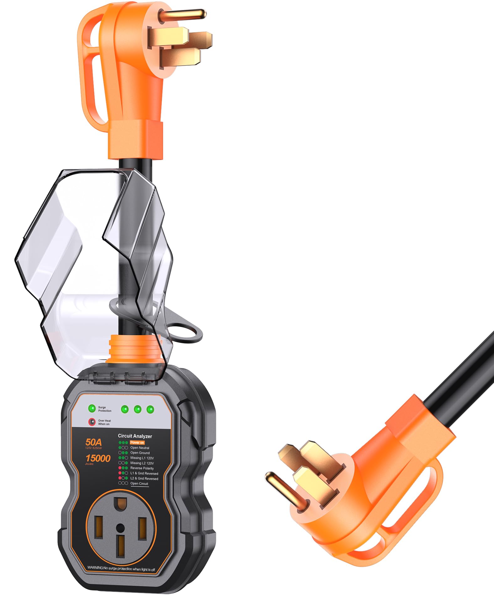 Amazon.com: GEARGO RV Surge Protectors 50 Amp, 15000 Joules RV Circuit ...