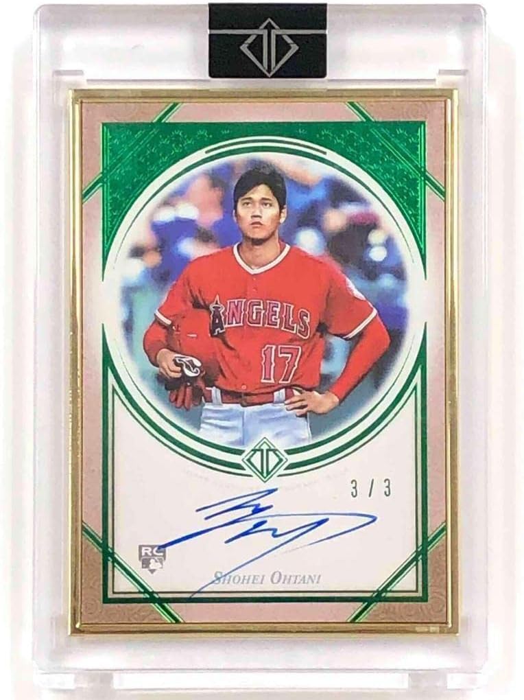 2018 Topps Transcendent RC Shohei Ohtani on-card auto Rookie Autograph ...