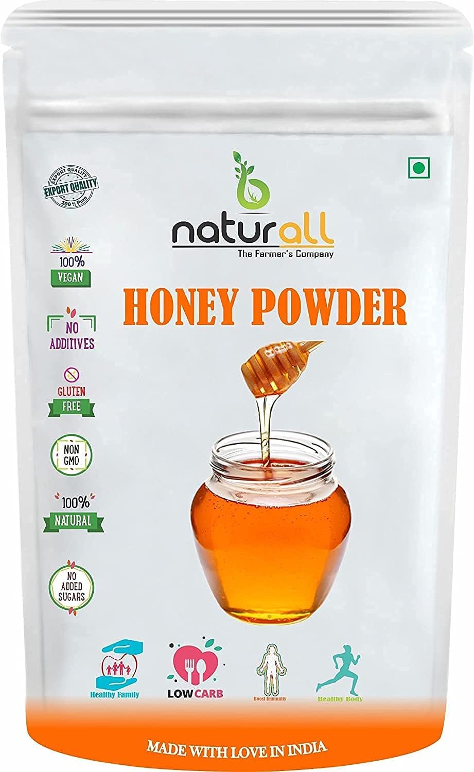 Amazon.com: CROW Honey Powder | Dry, No Added Sugars and Preservatives ...