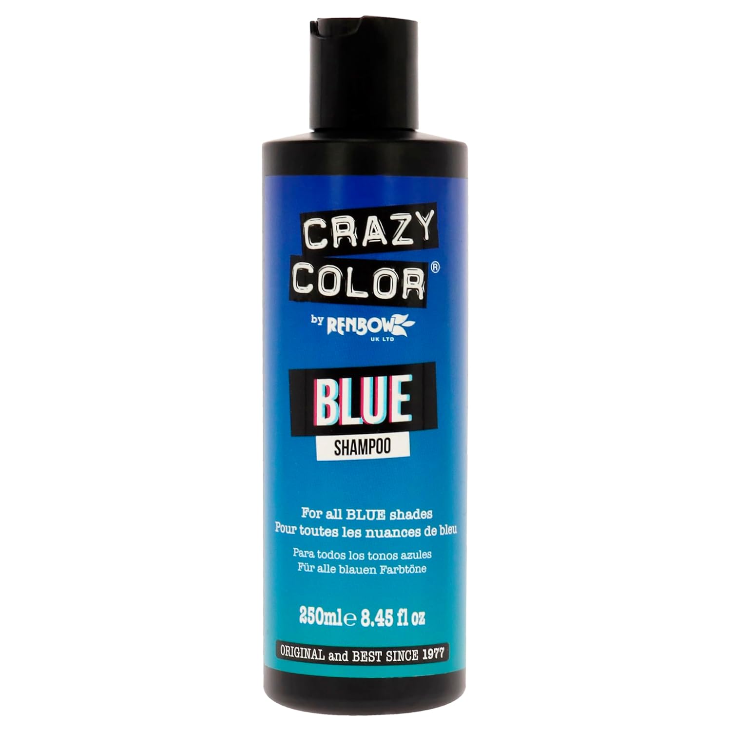 Amazon.com : Crazy Color Blue Colored Shampoo To Refresh and Prolong ...