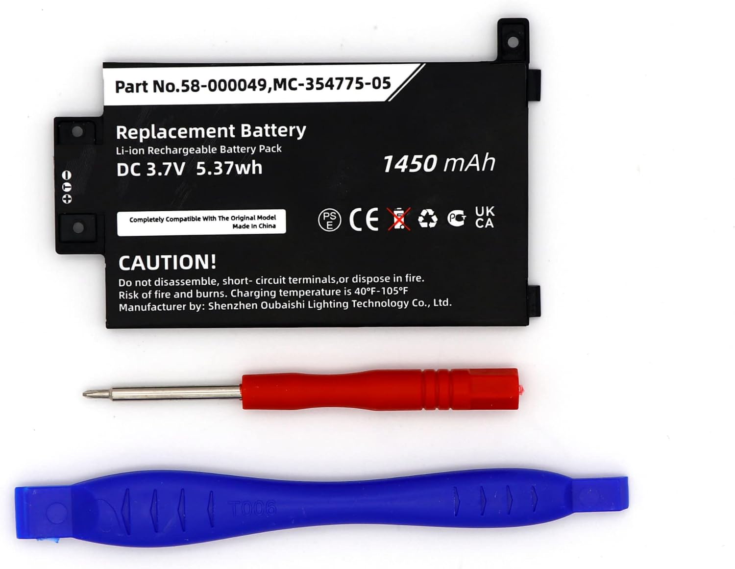 Amazon.com: TAWUZUOR Replacement Battery MC-354775-05, S13-R1-D,S13-R1 ...