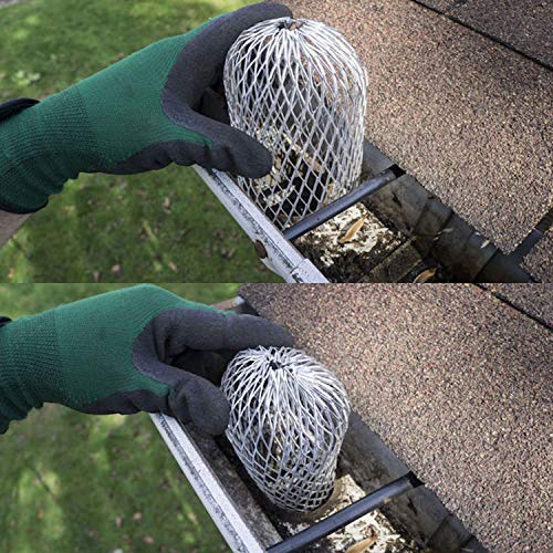 Snapklik.com : Lainrrew 3 Pcs Gutter Guard 3 Inch Flexible Aluminum ...