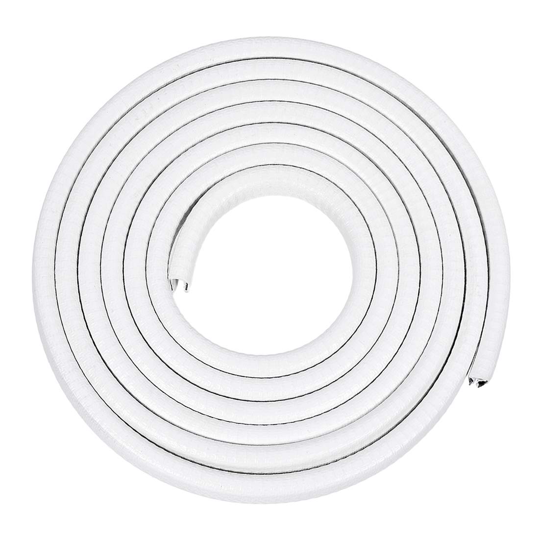 uxcell Edge Trim U Seal Extrusion White U Channel Edge Protector PVC ...