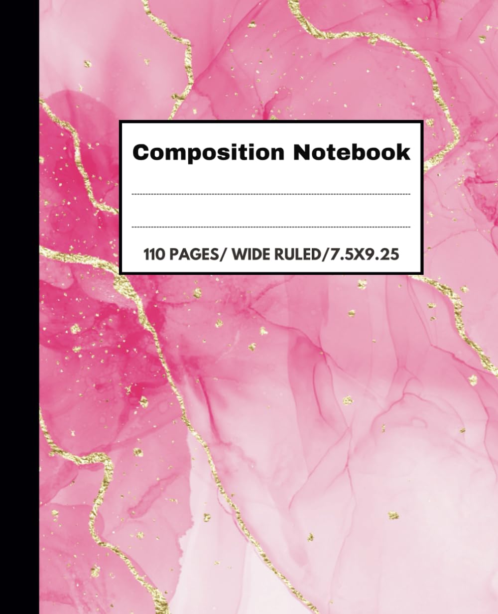 Pink Composition Notebook: Wide Ruled Notebook for School, Kids, Teens ...