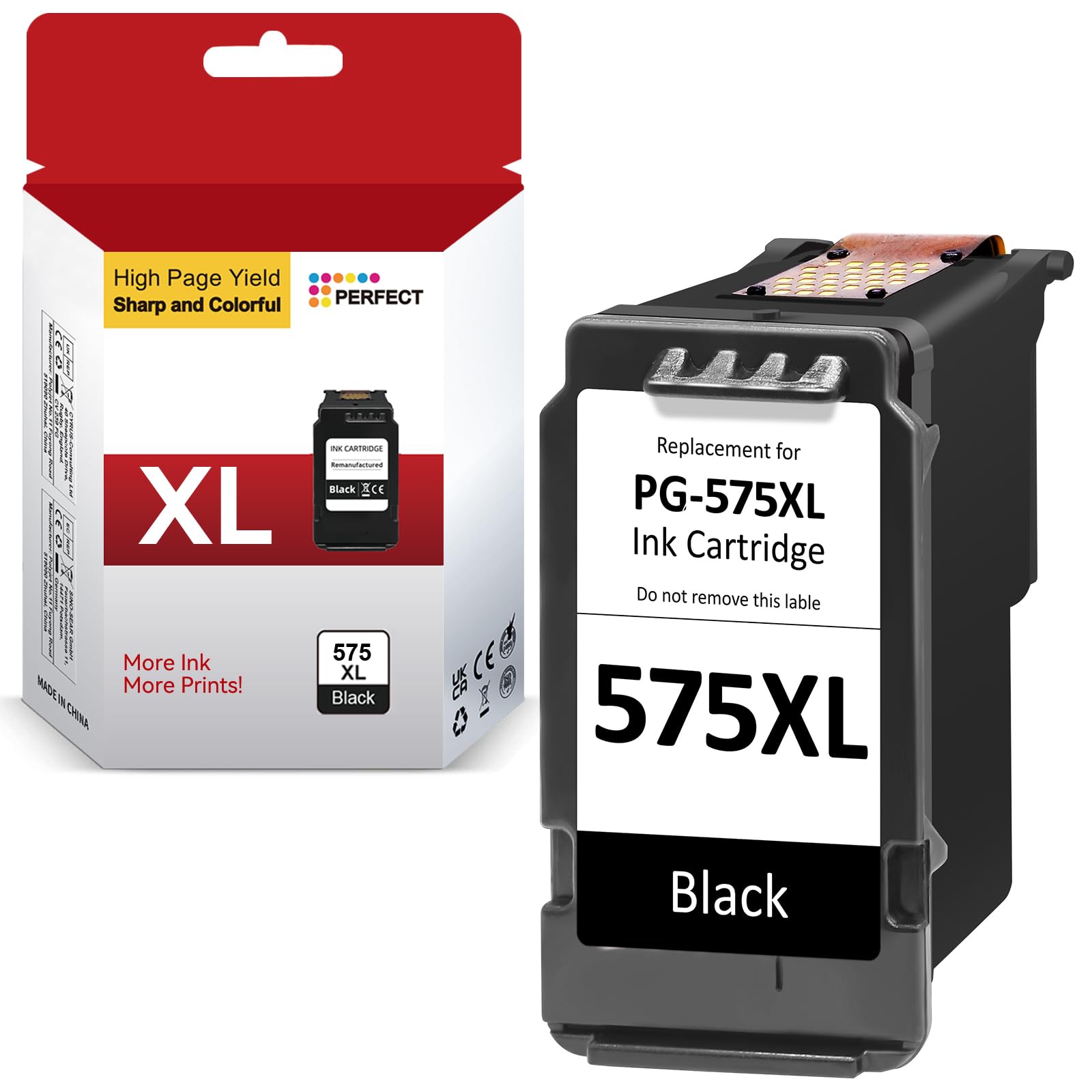 Neiber 575 Ink Cartridges, PG-575 Black Compatible for Canon 575 Black ...