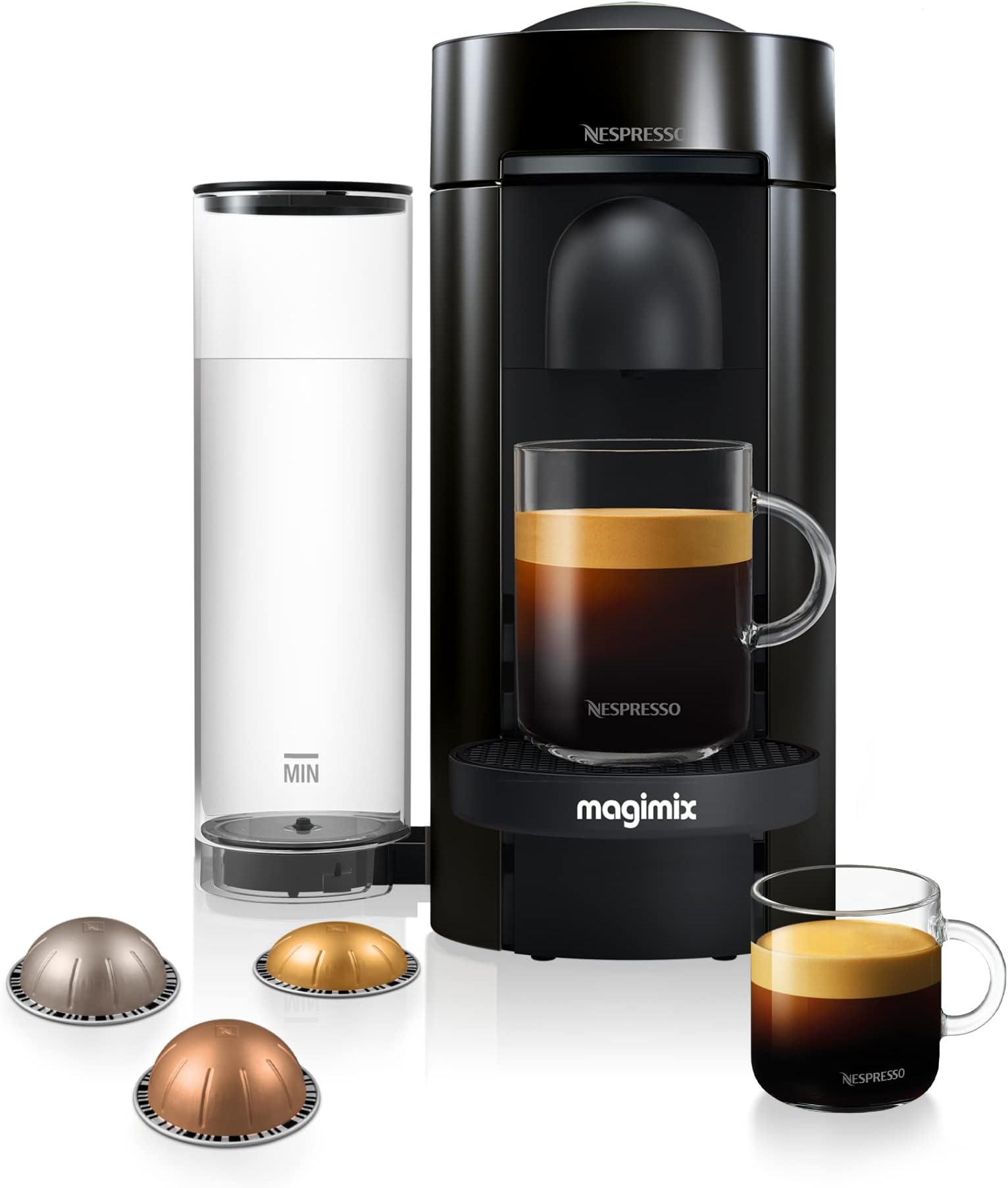 Nespresso Pixie Coffee Machine, Electric Red by Krups : Amazon.co.uk ...