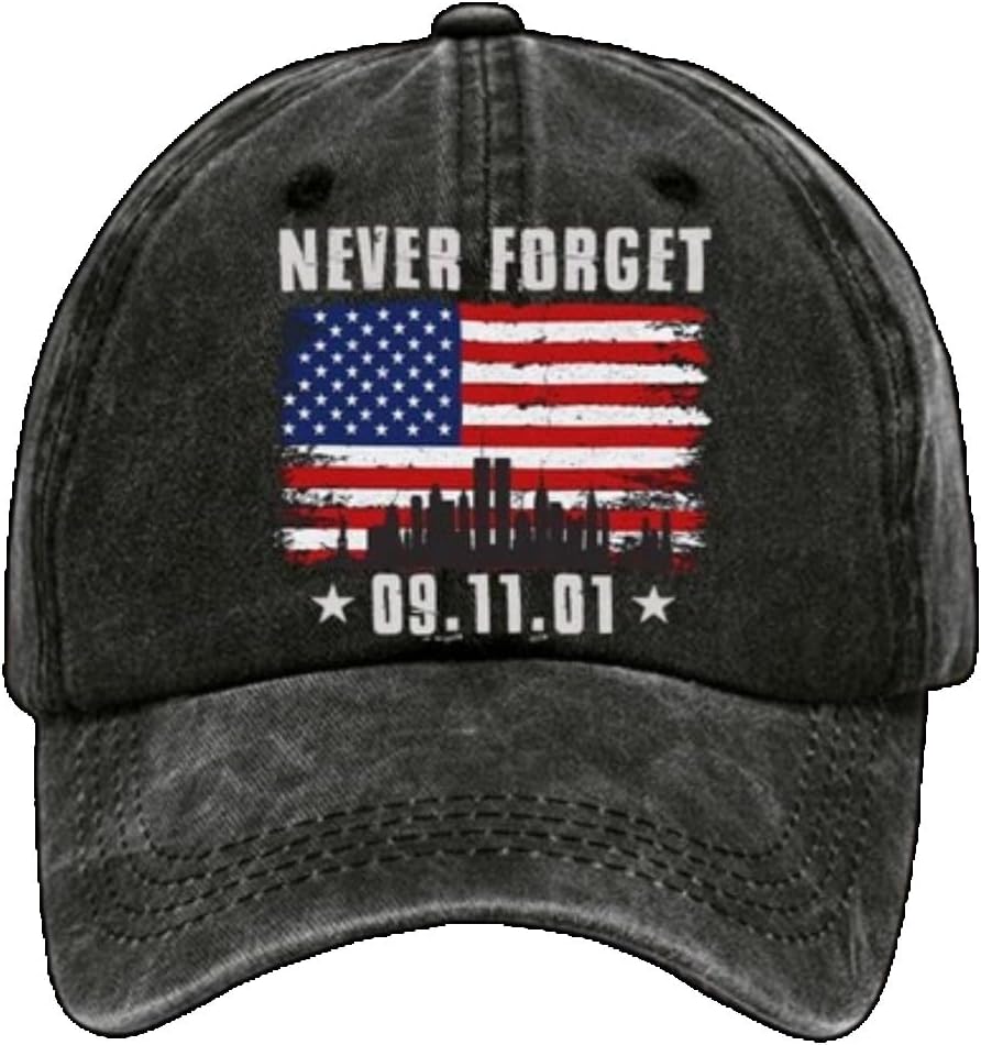 Amazon.com: We Will Never Forget 911 Hat Gone But Not Forgotten ...