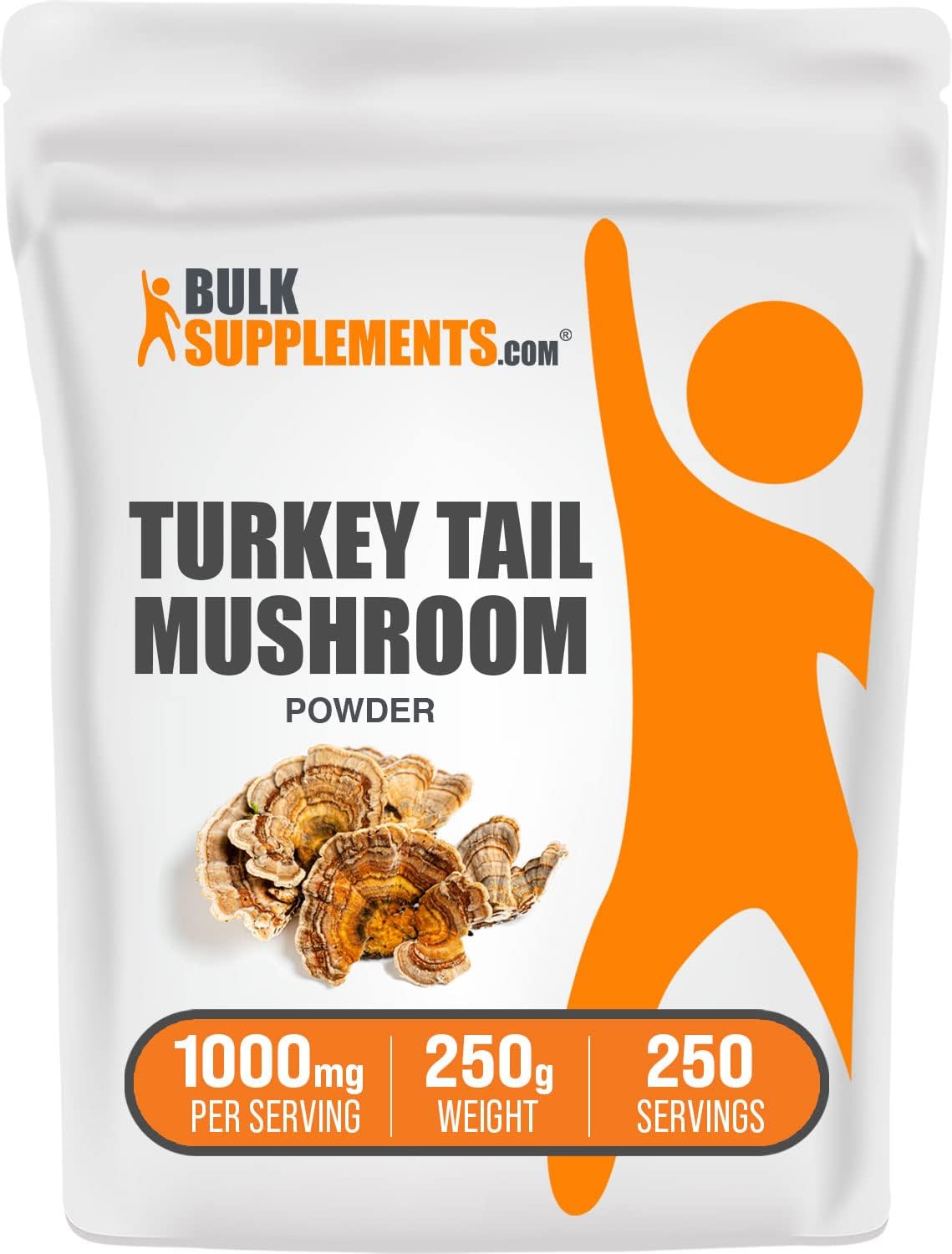 Amazon.com: BulkSupplements.com Turkey Tail Mushroom Extract Powder ...