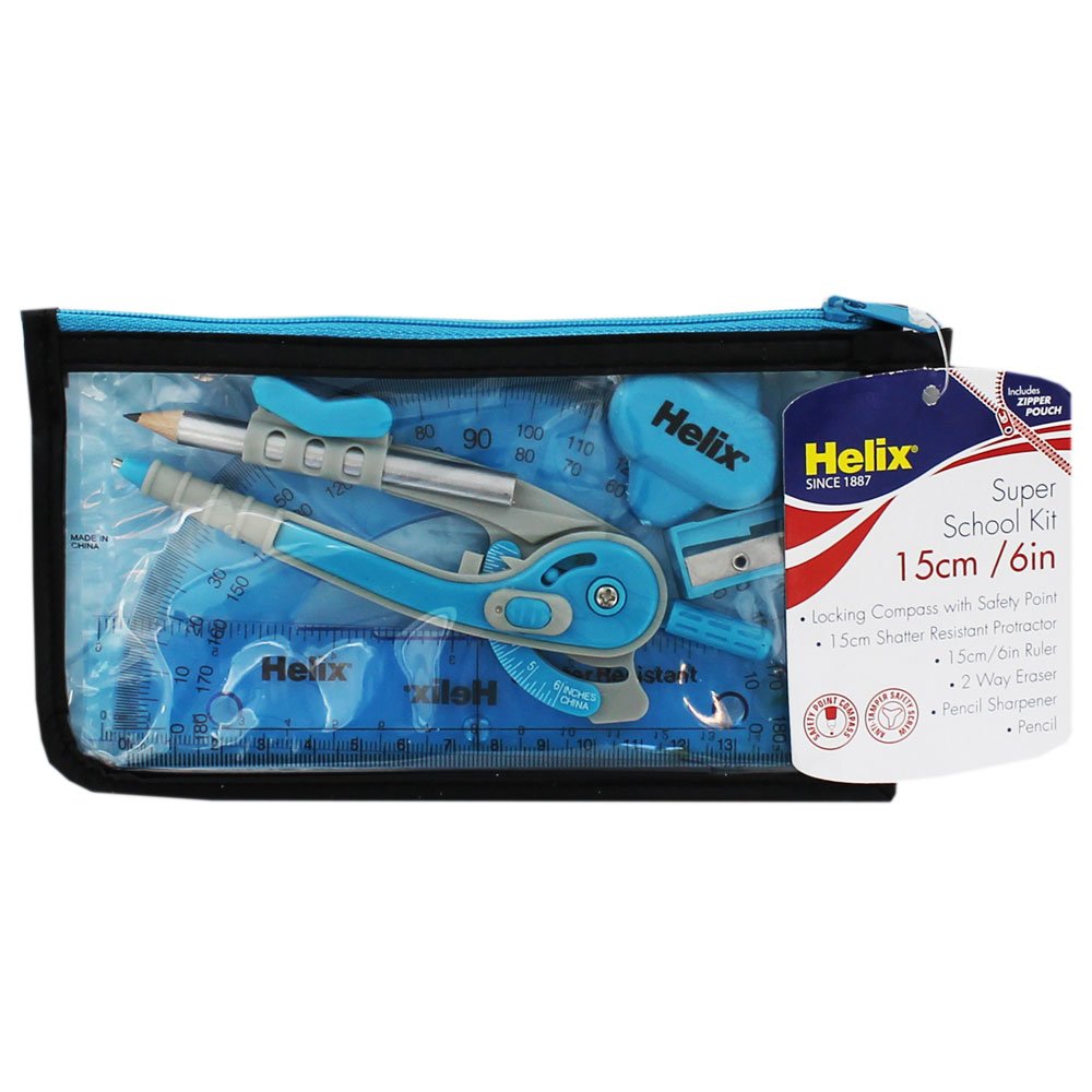 Helix Super School Kit - Assorted : Amazon.co.uk: Stationery & Office ...