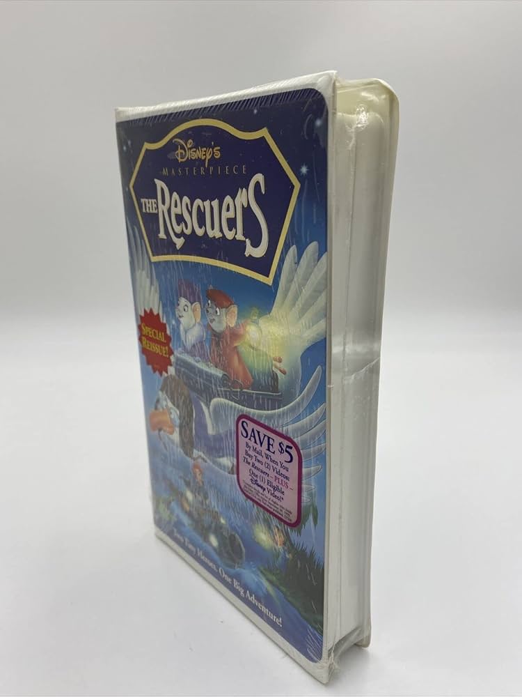 The Rescuers Walt Disney Demo Vhs Tape Promo Ebay