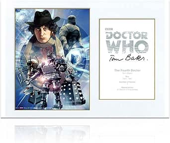 Tom Baker Signed Doctor Who Poster at Amazon's Entertainment ...