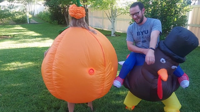 Watch Funny Inflatable Costume for Adults on Amazon Live
