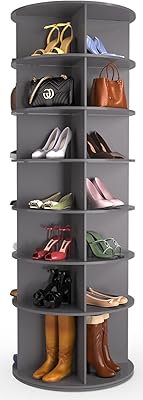 Amazon.com: Weinstein storage Original Rotating Shoe Rack Tower ...