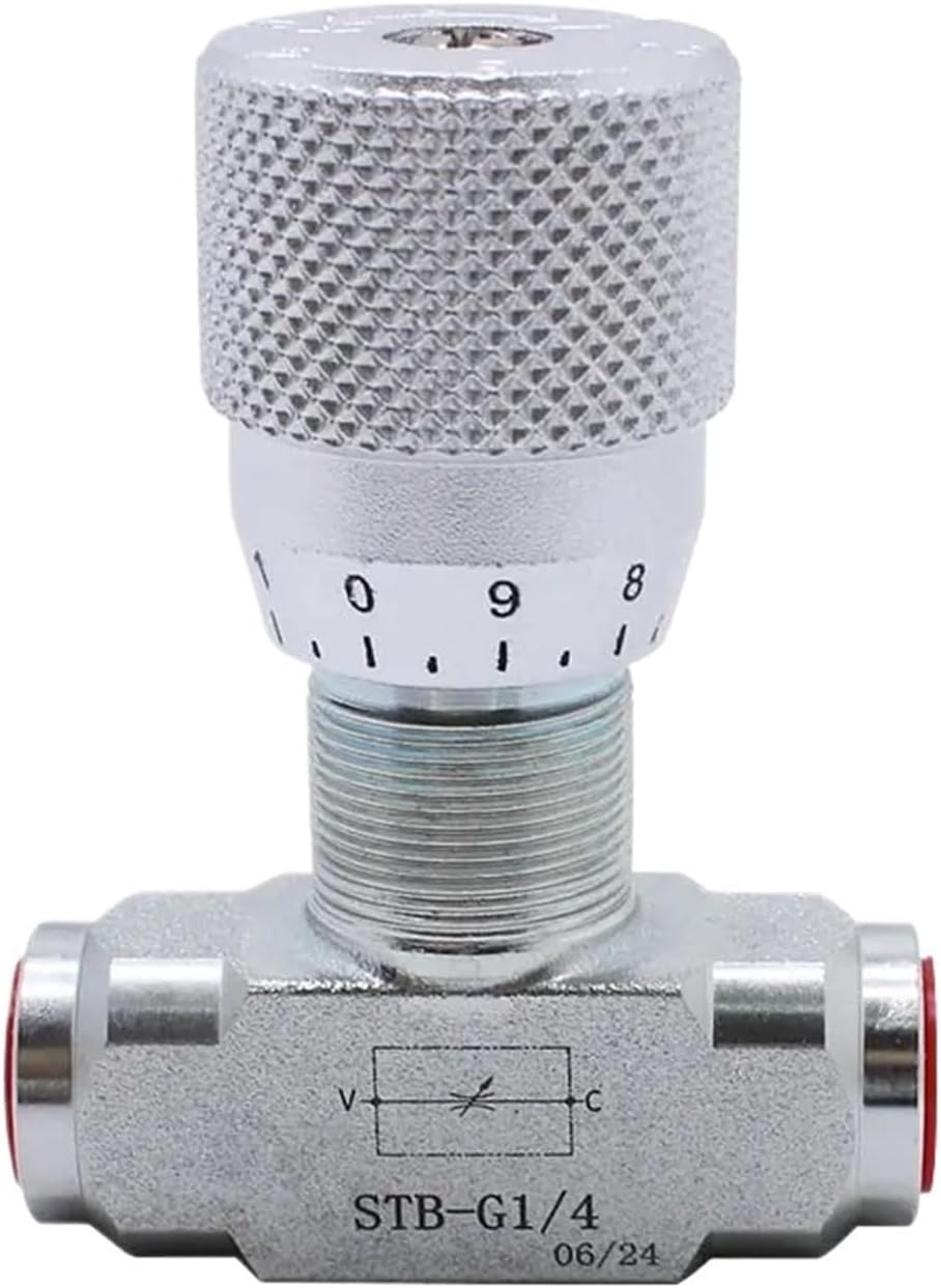 Amazon.com: QIYOJKXJ G1/4 G3/8 Bi-Directional Flow Restrictor Hydraulic ...